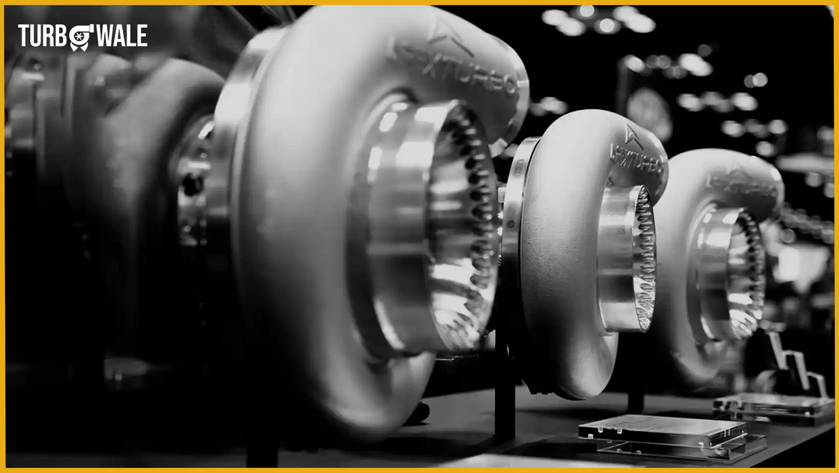 Turbocharger delivers power surge; Intercooler ensures efficiency, ind ...